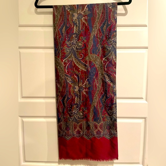 Accessories | 10 Silk Vintage Scarf From Vienna Austria European Brand ...